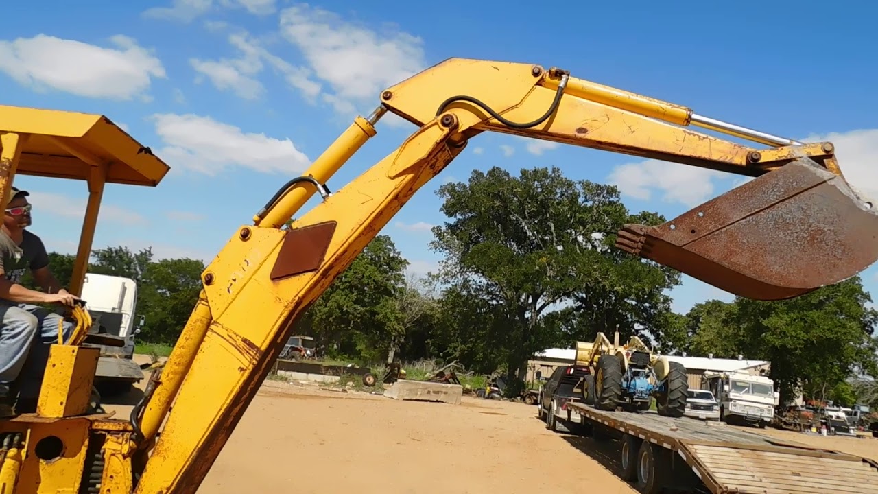 5425 - FORD 550 BACKHOE - YouTube