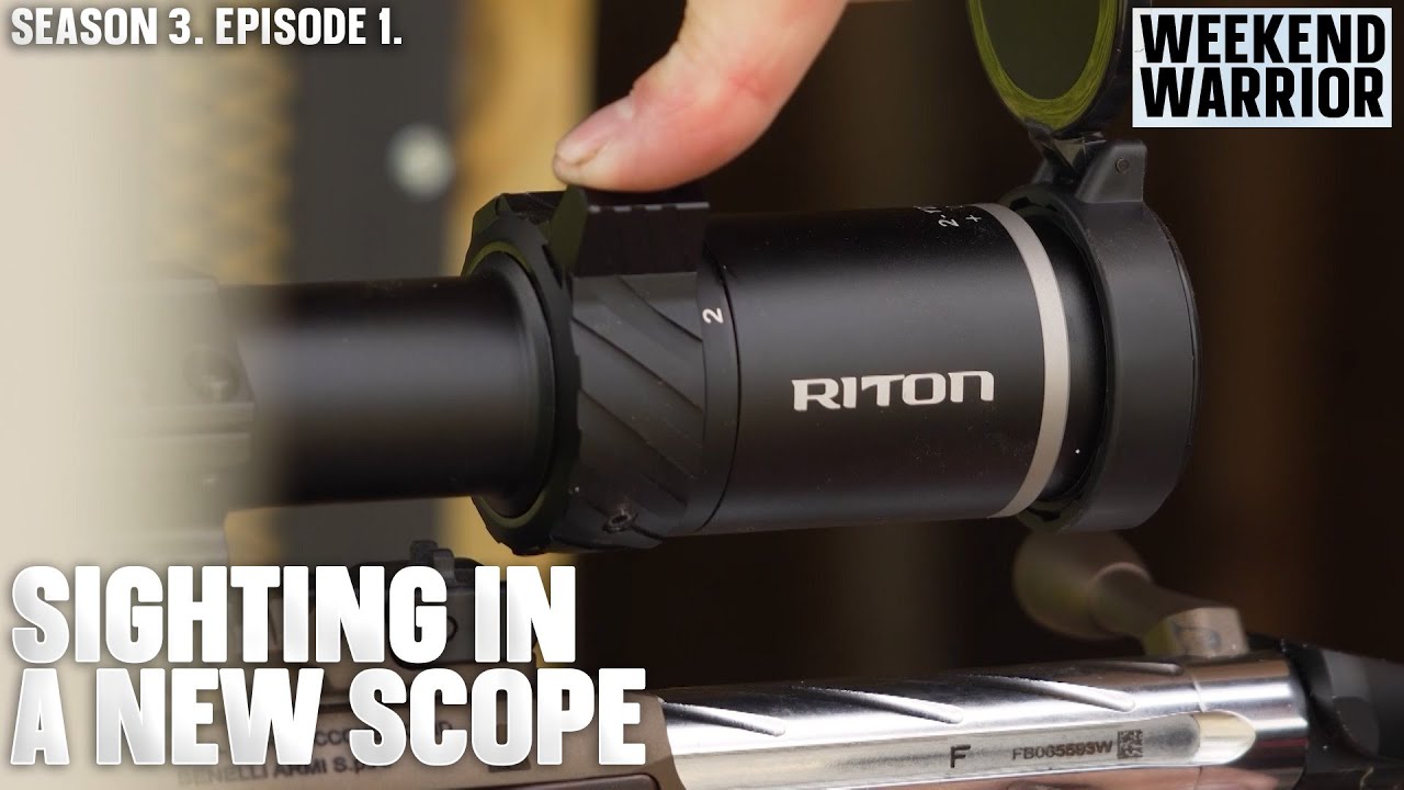 Time-Saving Tip for Sighting in a New Rifle Scope - YouTube