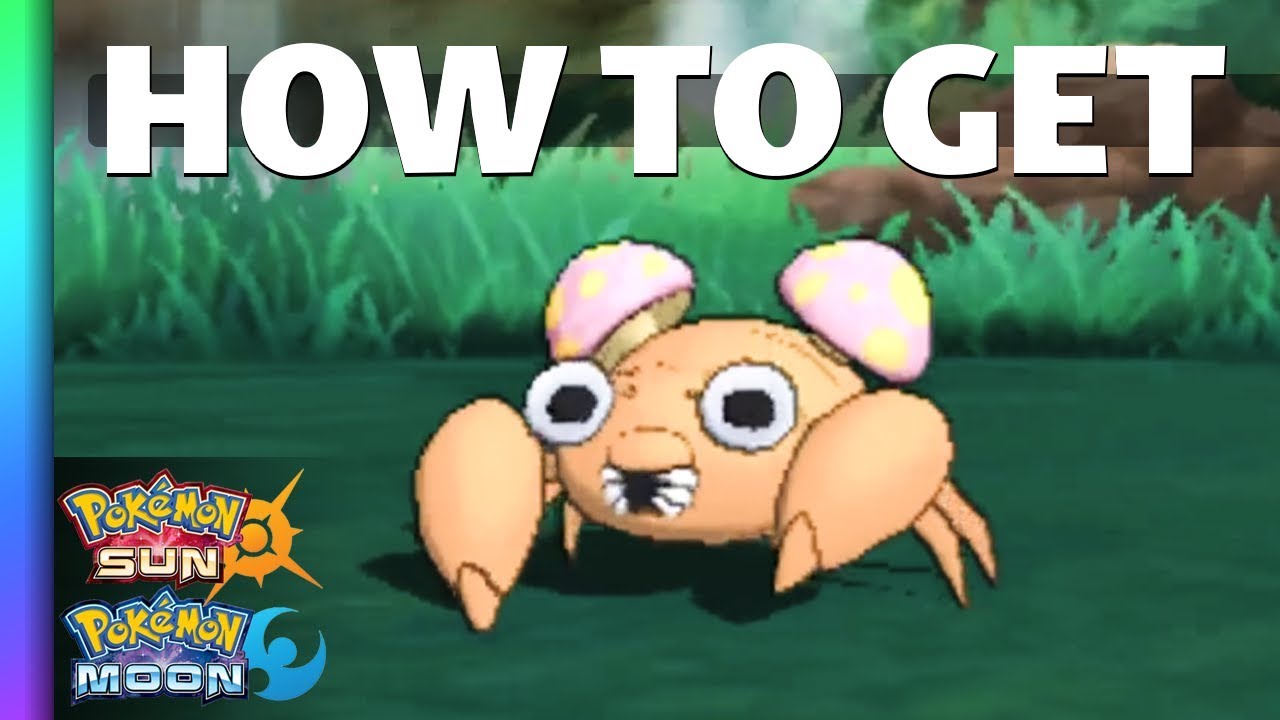 HOW TO GET Paras in Pokemon Sun and Moon - YouTube