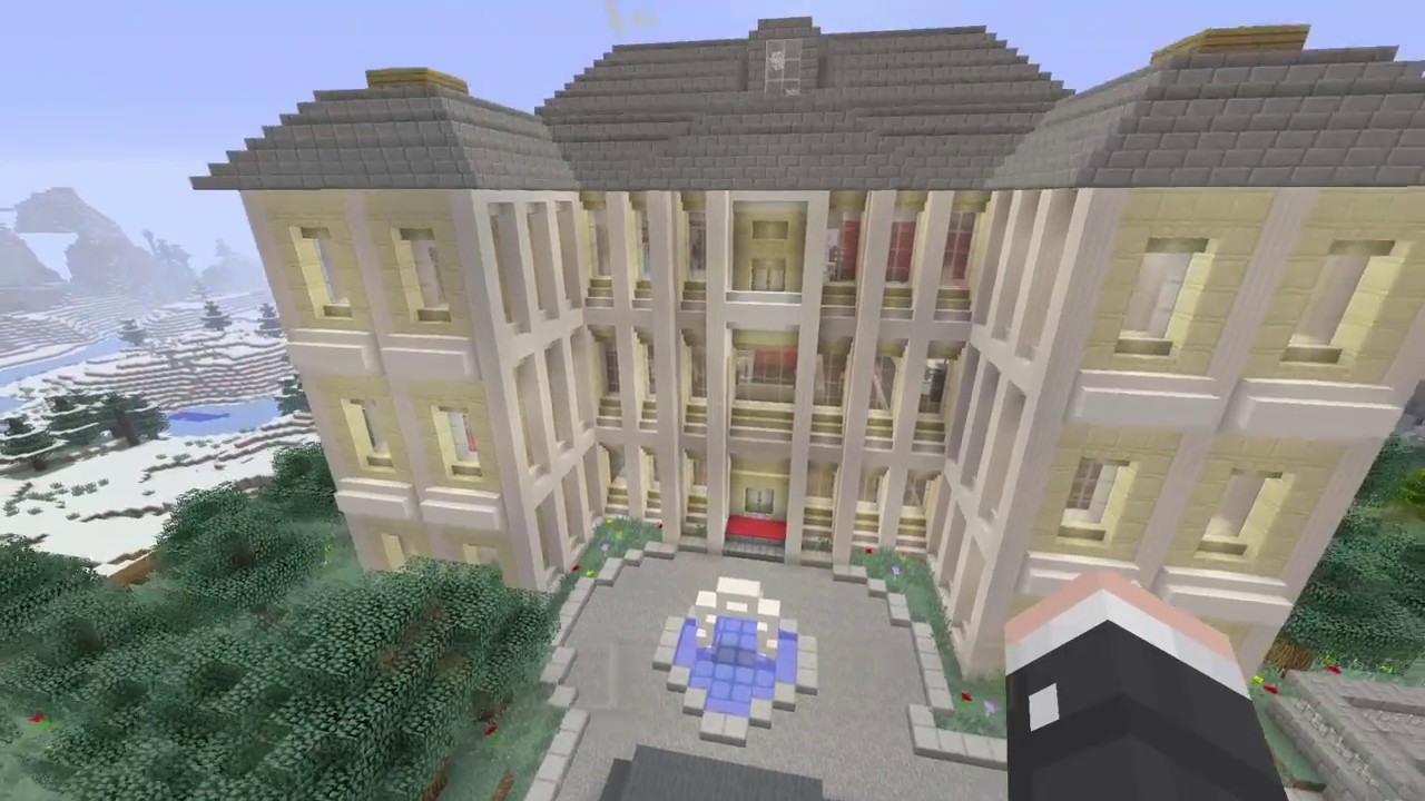 Wayne manor (Minecraft) - YouTube