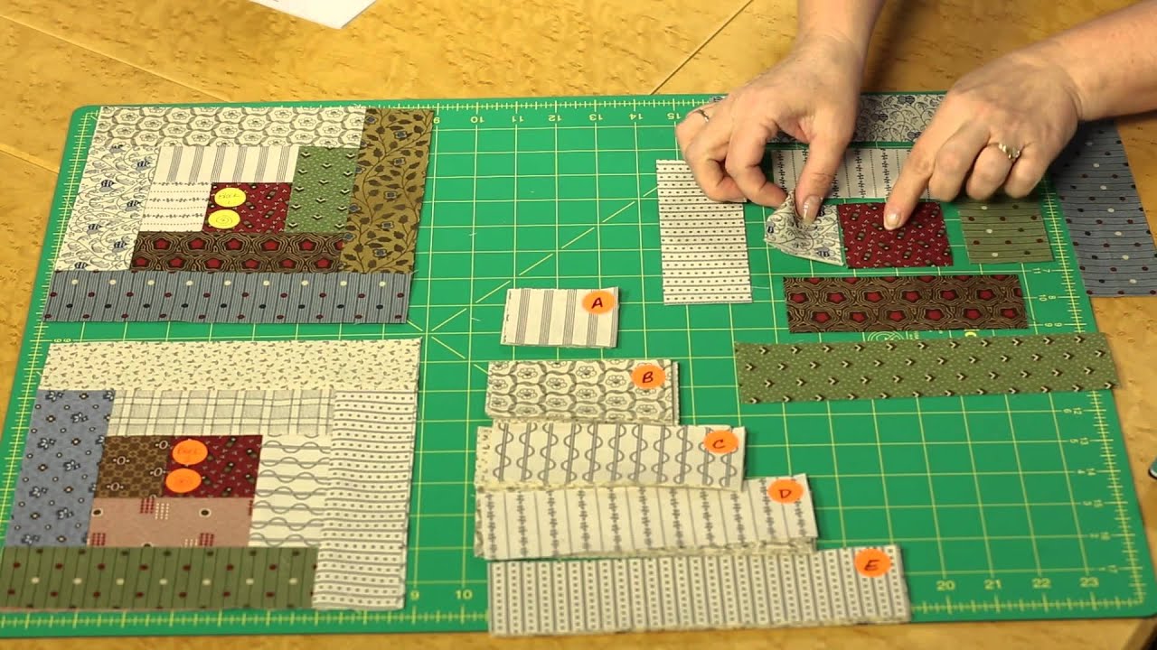 Quilting Quickly: Sunshine & Shadows - Log Cabin Layouts - YouTube