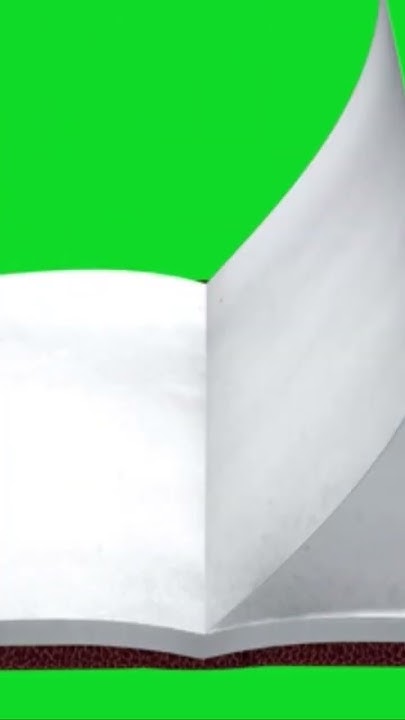 Book page flip loop animation 3d animation green screen no copyright ...