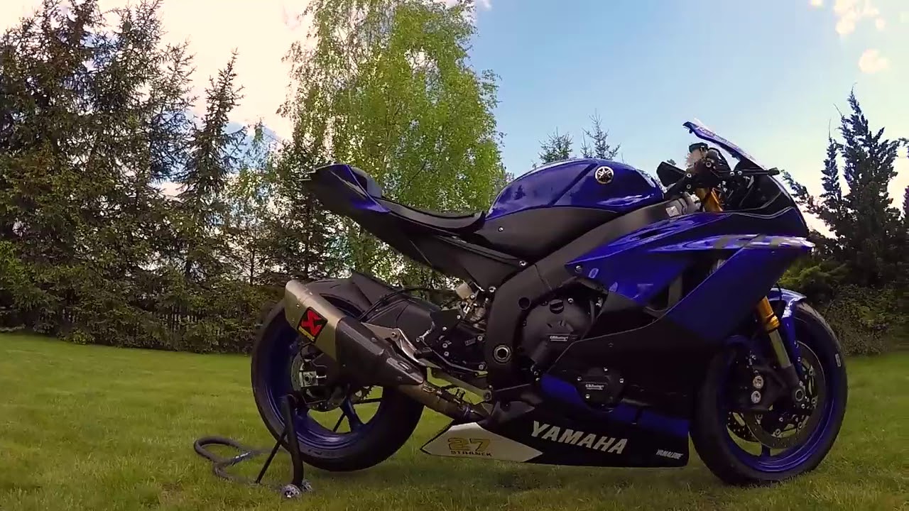 YAMAHA R6 KNALPOT AKRAVOVIC | BERISIK BANGETT - YouTube