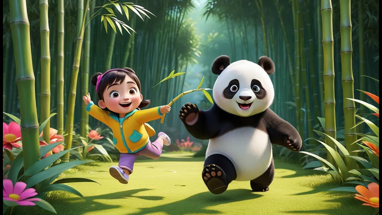 Panda Bear Panda Bear, Spin Around Rhyme Song | Popular Nursery Rhyme ...
