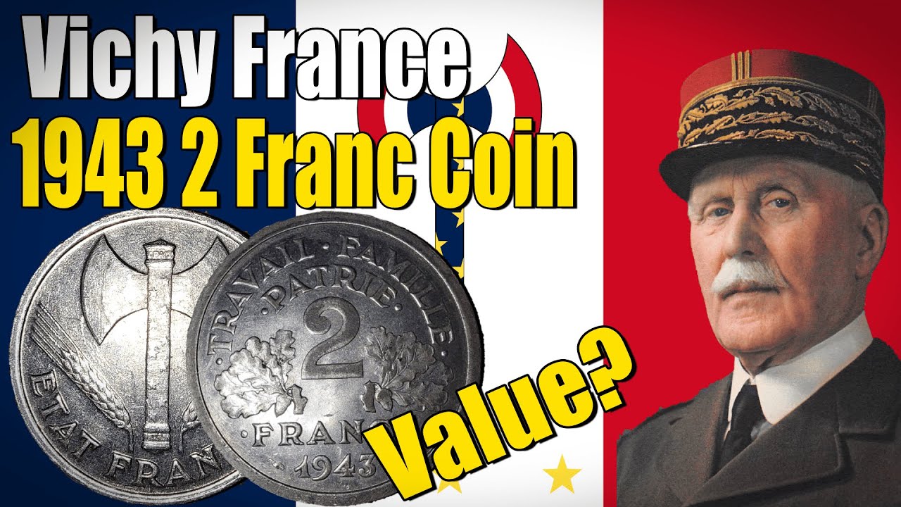 1943 Vichy France/French State 2 Franc Coin | Coin Collecting #49 - YouTube