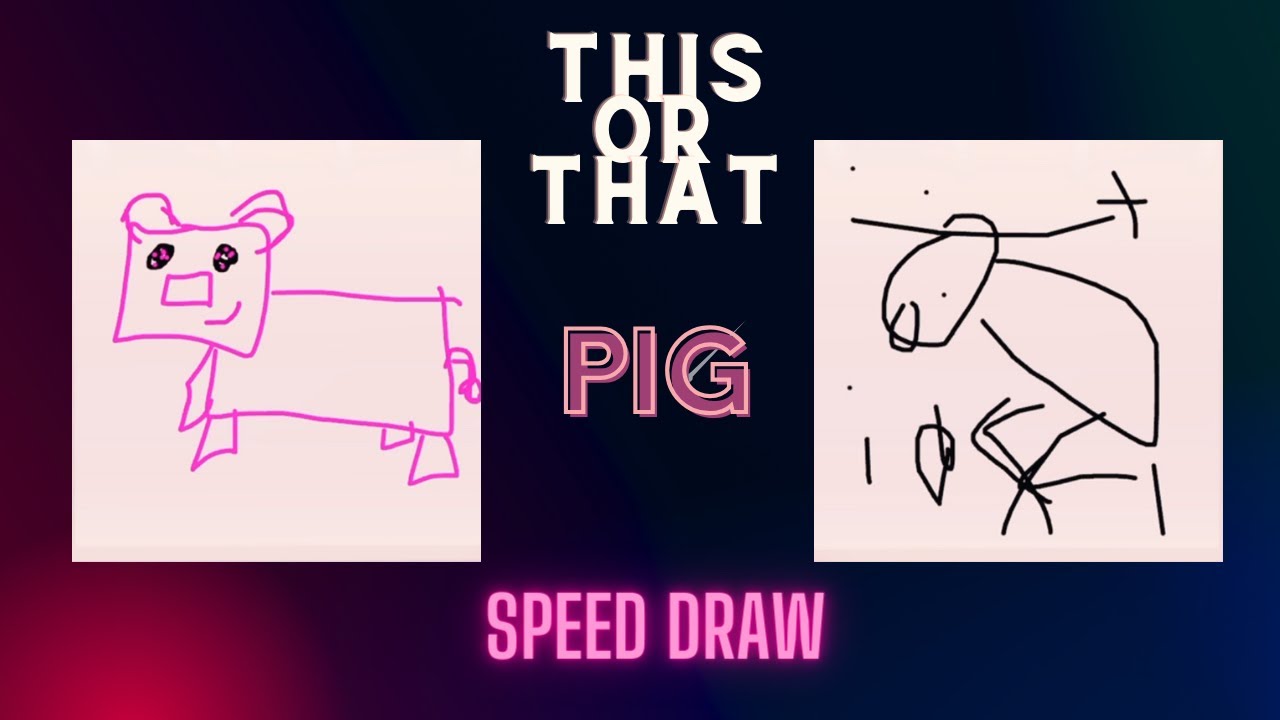 Competitive Speed Draw! - YouTube