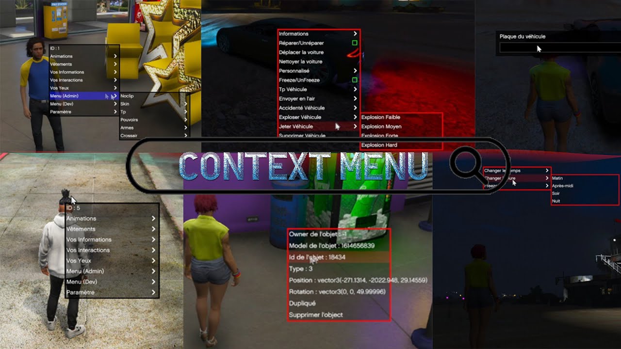 [ESX] Context Menu FiveM | 2024 - YouTube