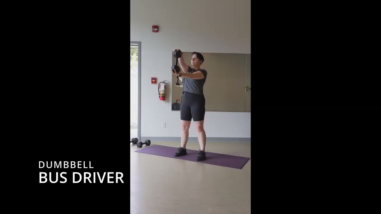 Dumbbell Bus Driver | Reroll Fitness - YouTube