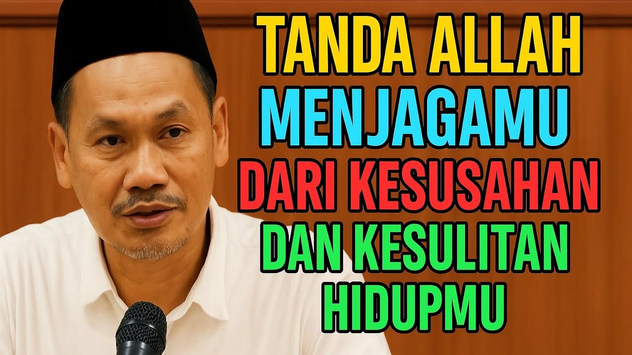 Tanda2 Allah menjagamu dari kesusahan dan kesulitan hidupmu... Gus baha ...