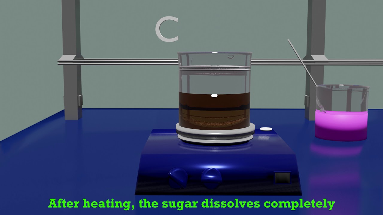 Demonstrating Unsaturated, Saturated and Supersaturated Solutions - YouTube