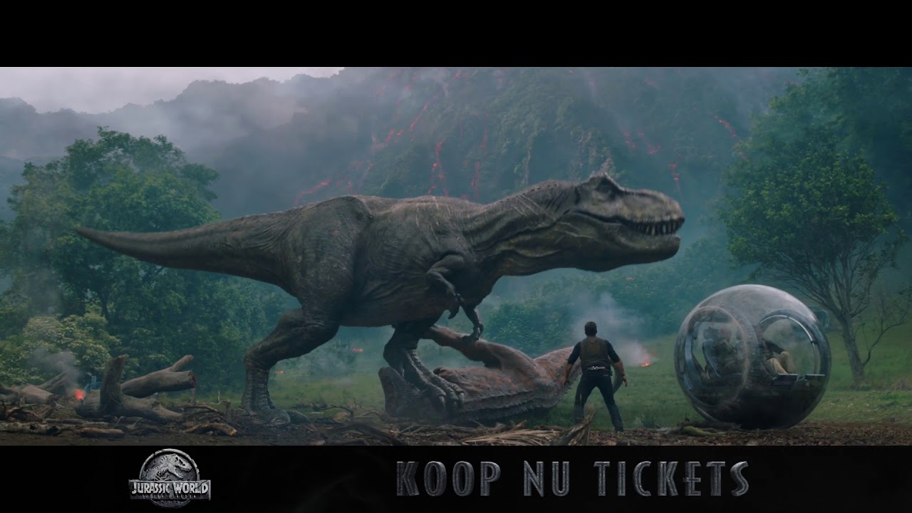 Jurassic World: Fallen Kingdom - T-Rex Island Bumper (NL) - YouTube