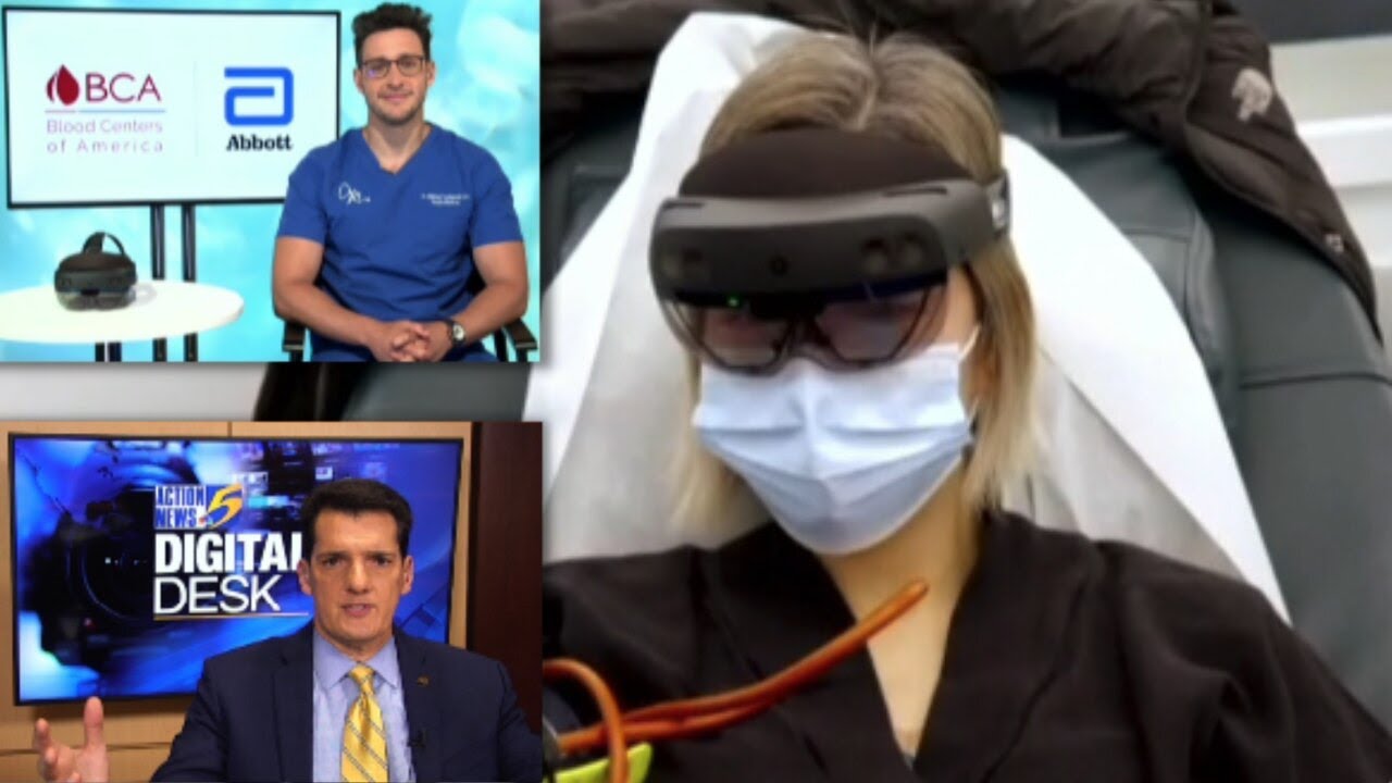 YouTube star Doctor Mike shares new mixed reality blood donation ...