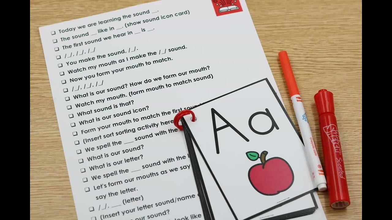 Guided Phonics + Beyond Science of Reading Intervention Script - YouTube