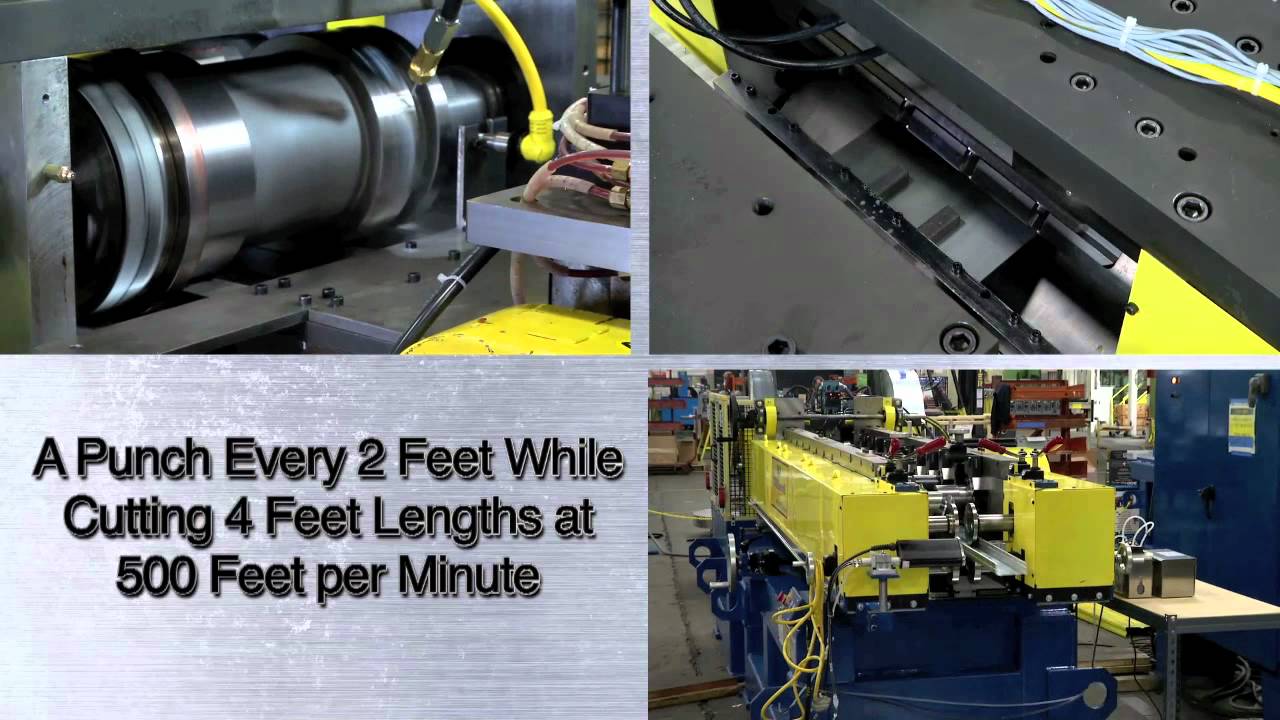 Rotary Punch & Shear - YouTube