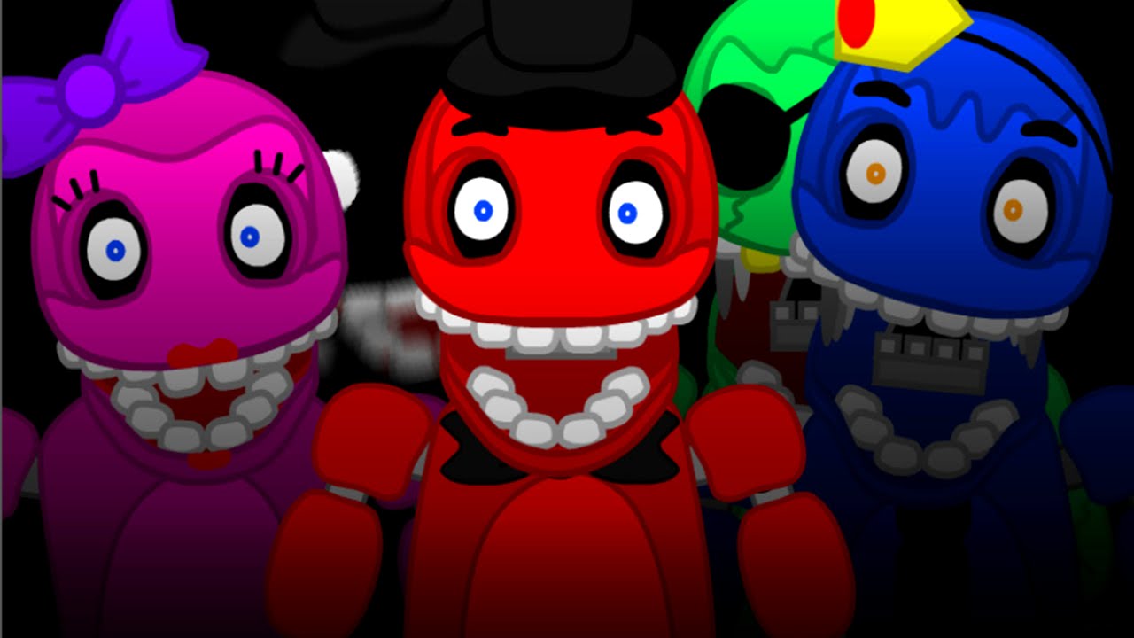 One Haunted Night All Animatronics & Jumpscares - YouTube