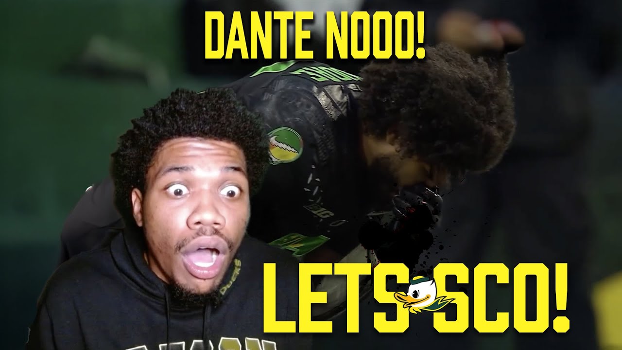 DANTE NOOOO!! LETS SCO! Oregon Ducks Football - HYPED! Oregon Ducks ...