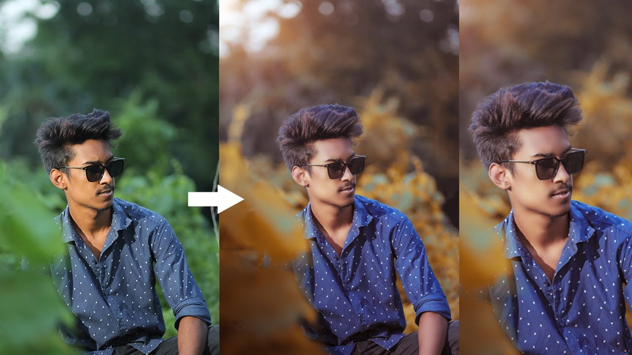 How to Outdoor Portrait editing Tutorial | Photo Editing Tutorial - YouTube