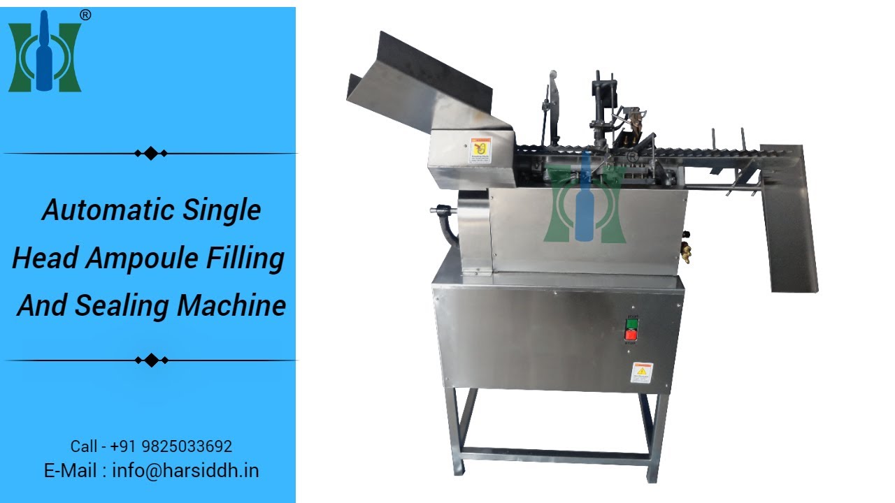 Compact Ampoule Filling Machine, Ampoule Sealing Machine, Ampoule ...