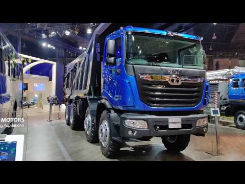 TATA Prima Mining Truck | Auto Expo 2020 | Commercial Vehicle | Exterior and Interior
