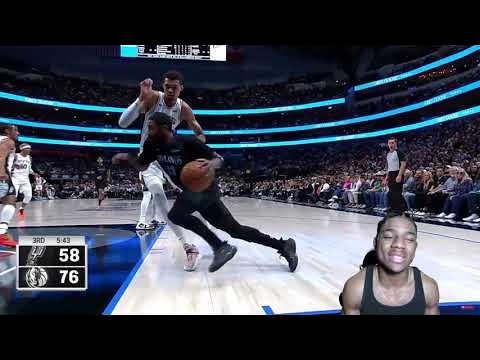 Reacting To Dallas Mavericks vs SA Spurs Full Game Highlights! - YouTube