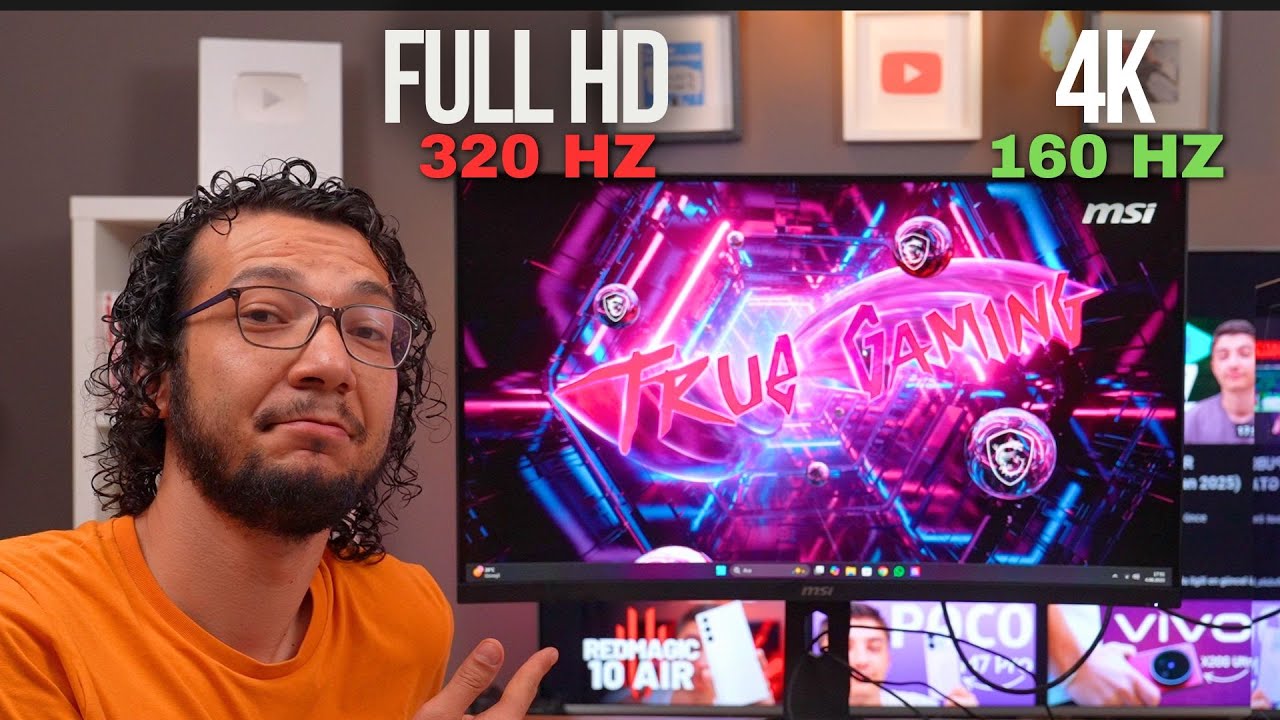 Hem 4K 160 Hz Hem FHD 360 Hz İle İki Monitör Bir Arada! | MSI MAG ...