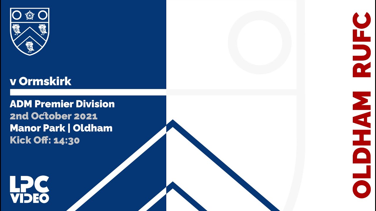 Oldham RUFC v Ormskirk RUFC - YouTube