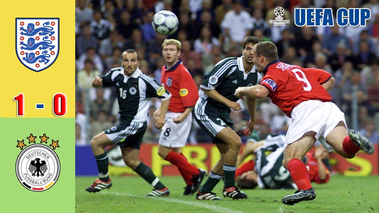 England vs Germany 1 - 0 | UEFA European Championship 2000 Highlights ...