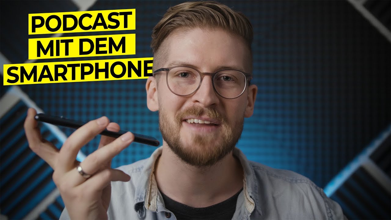 Podcast mit Smartphone aufnehmen | Smartphone Podcast Setup - YouTube