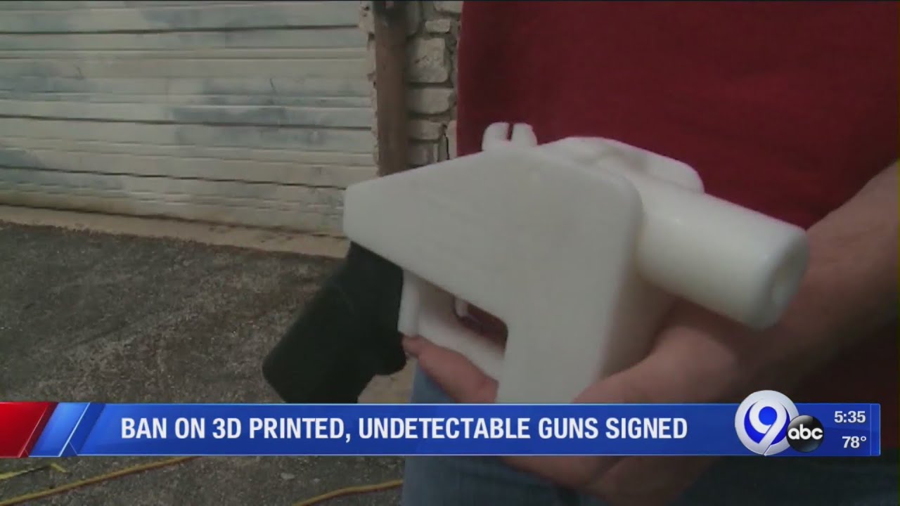 New York bans 3D-printed guns, other undetectable firearms - YouTube