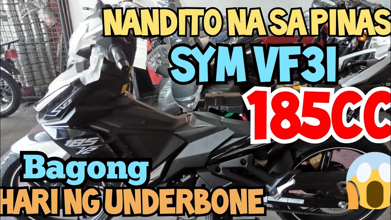 NEW SYM VF3i 185cc V2 | Ang Bagong Hari ng Underbone | SPECS | Price ...