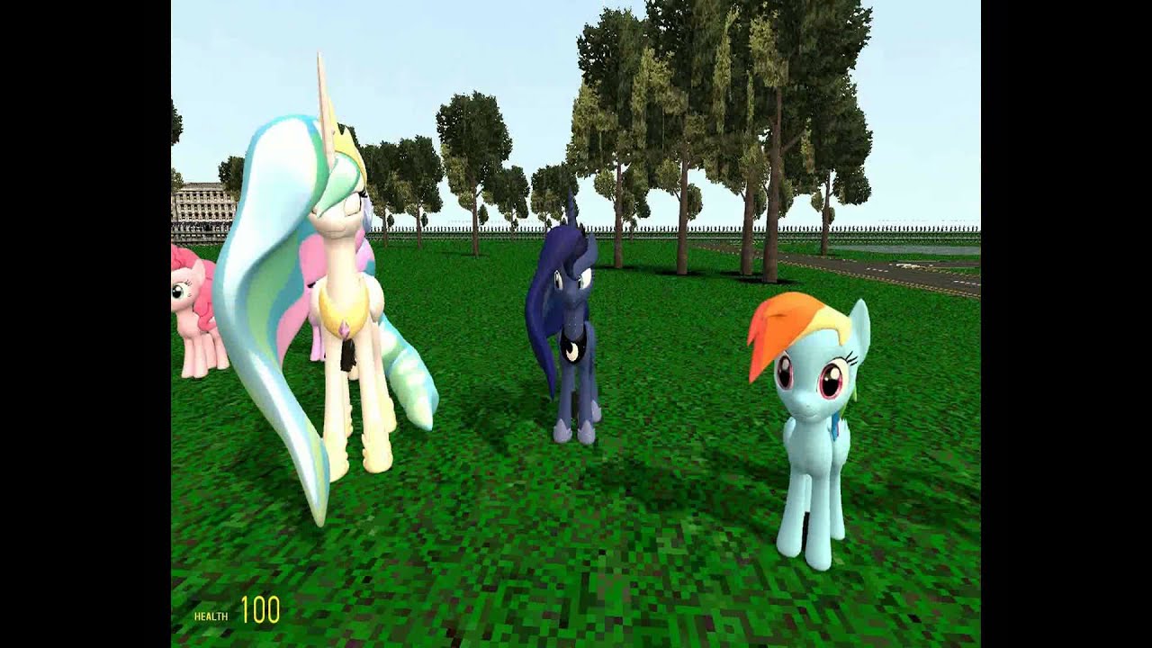 [Garry's Mod] Обзор модов - 15 - My Little Pony (Часть 1) - YouTube