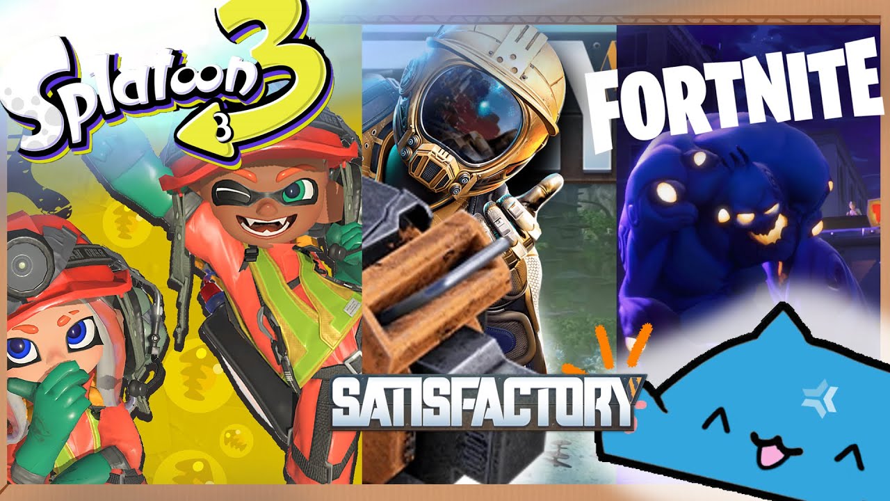Multistream! - Satisfactory, Splatoon, and Fortnite Save the World ...