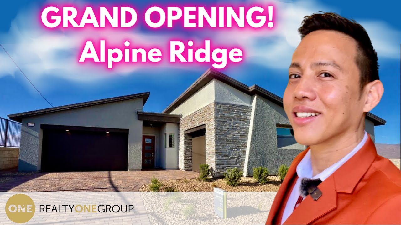 Alpine Ridge by TriPointe Las Vegas Single Story Home Plan 1 - YouTube