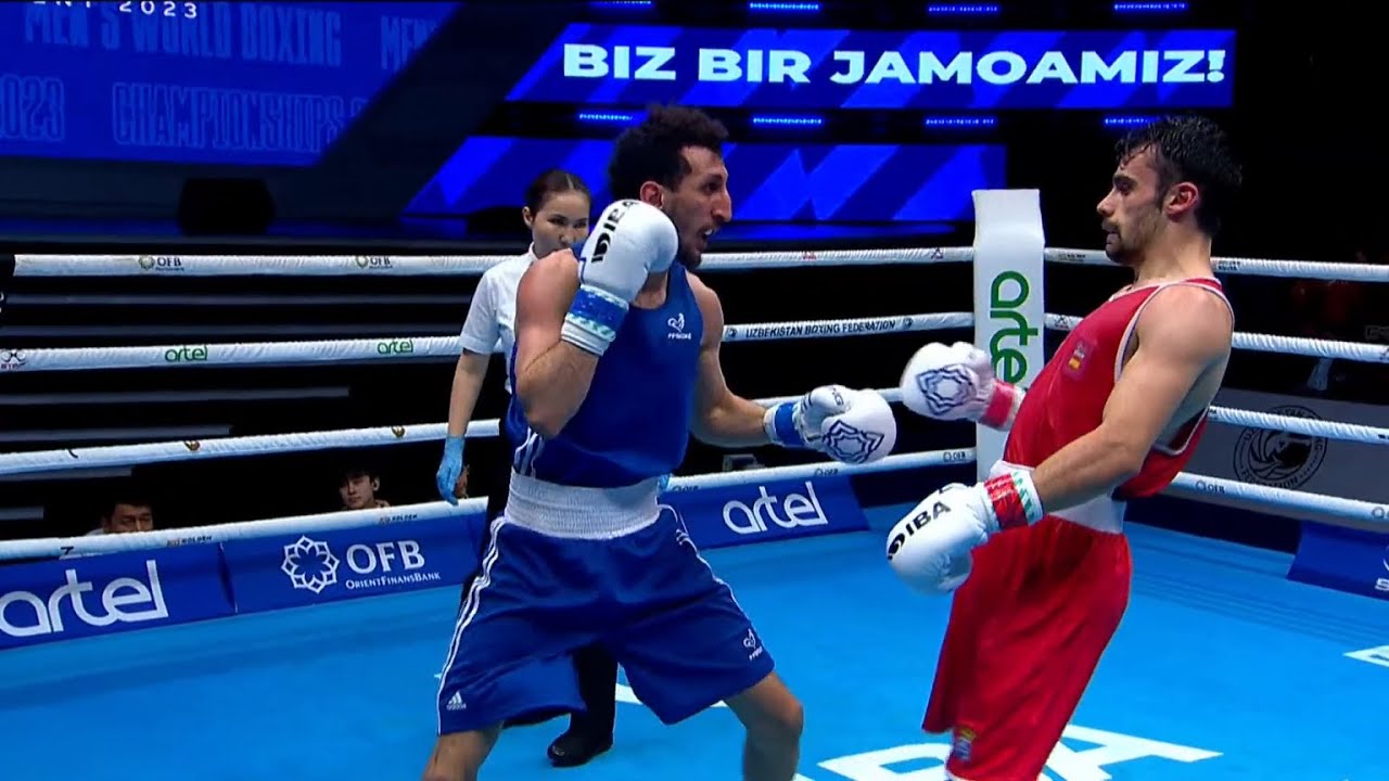 QF (60KG) QUILES BROTONS JOSE (ESP) vs OUMIHA SOFIANE (FRA) | IBA World ...