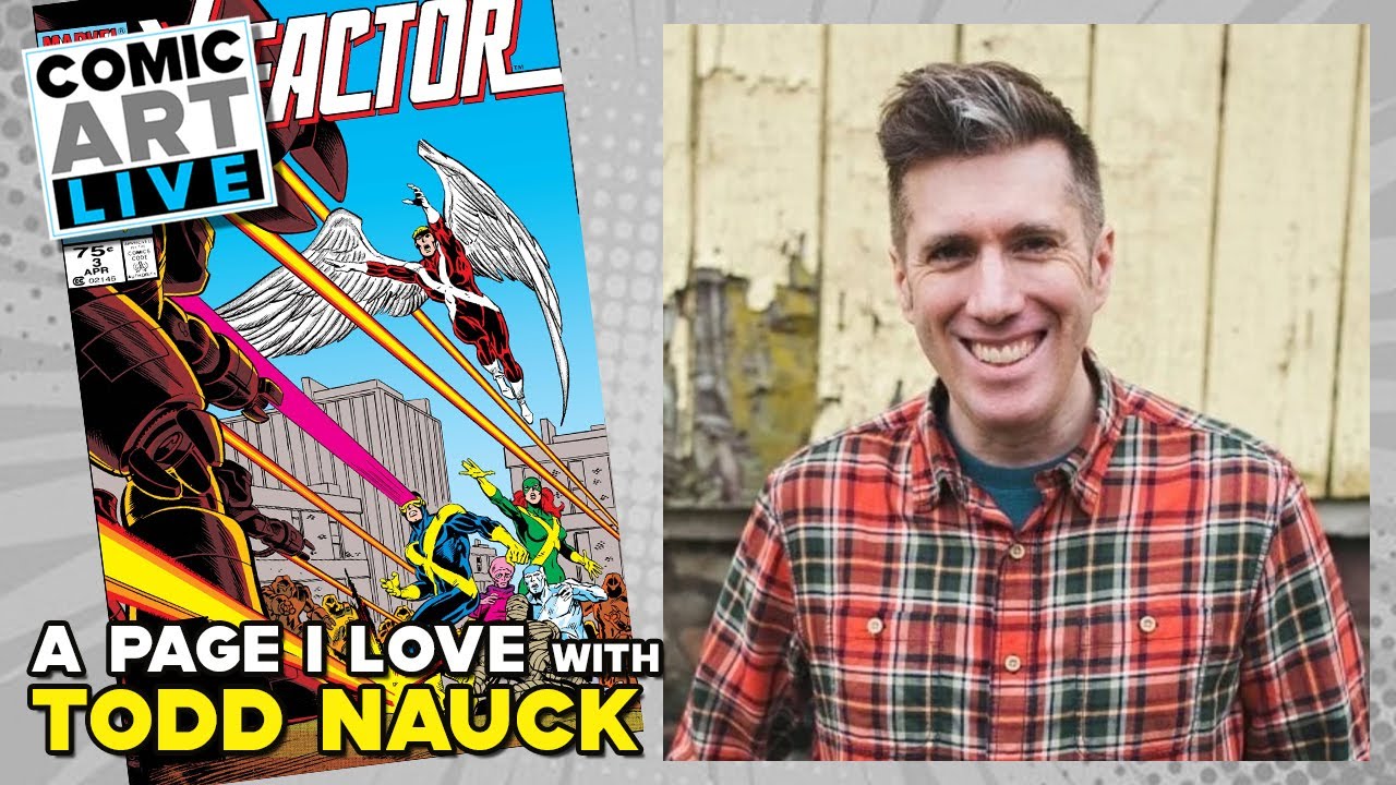 A Page I Love with Comic Artist Todd Nauck Page - YouTube