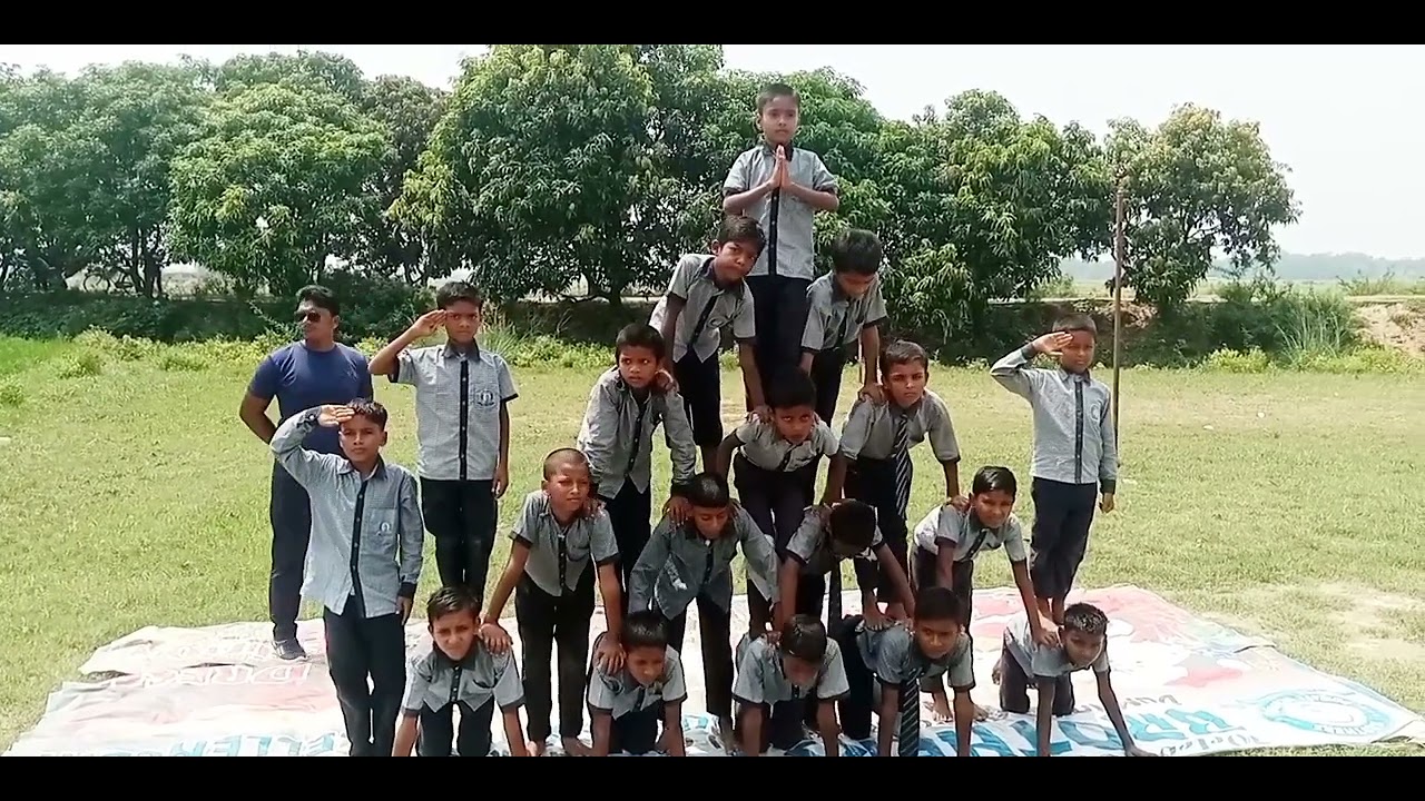 Pyramid practice For Independence day In Brothers Public School # ...