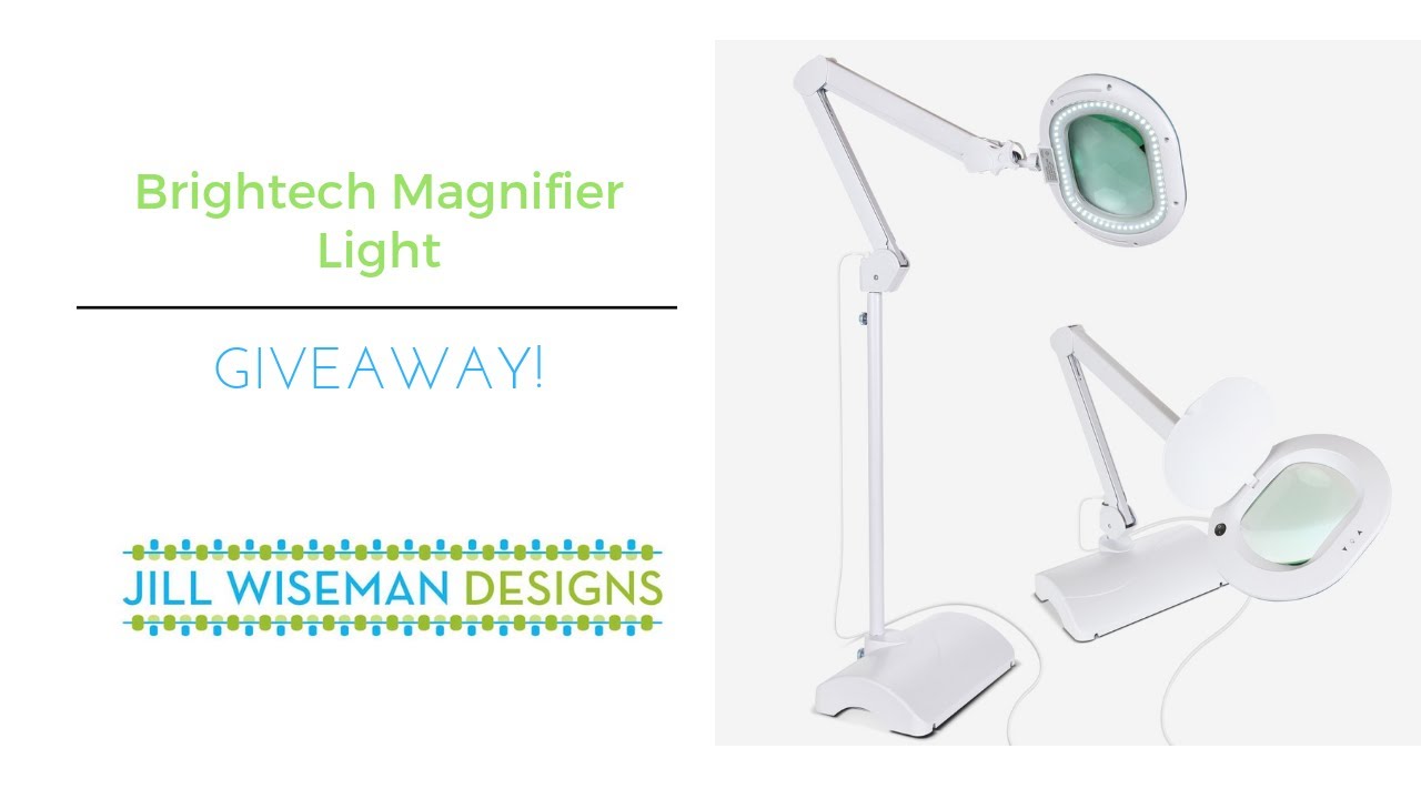 Giveaway! Brightech Lightview XL 2-in-1 Magnifying Light! - YouTube