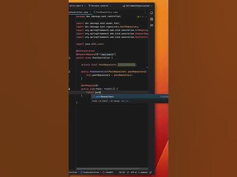 How to quickly autowire your Spring Beans in IntelliJ 2022.3 #shorts ...