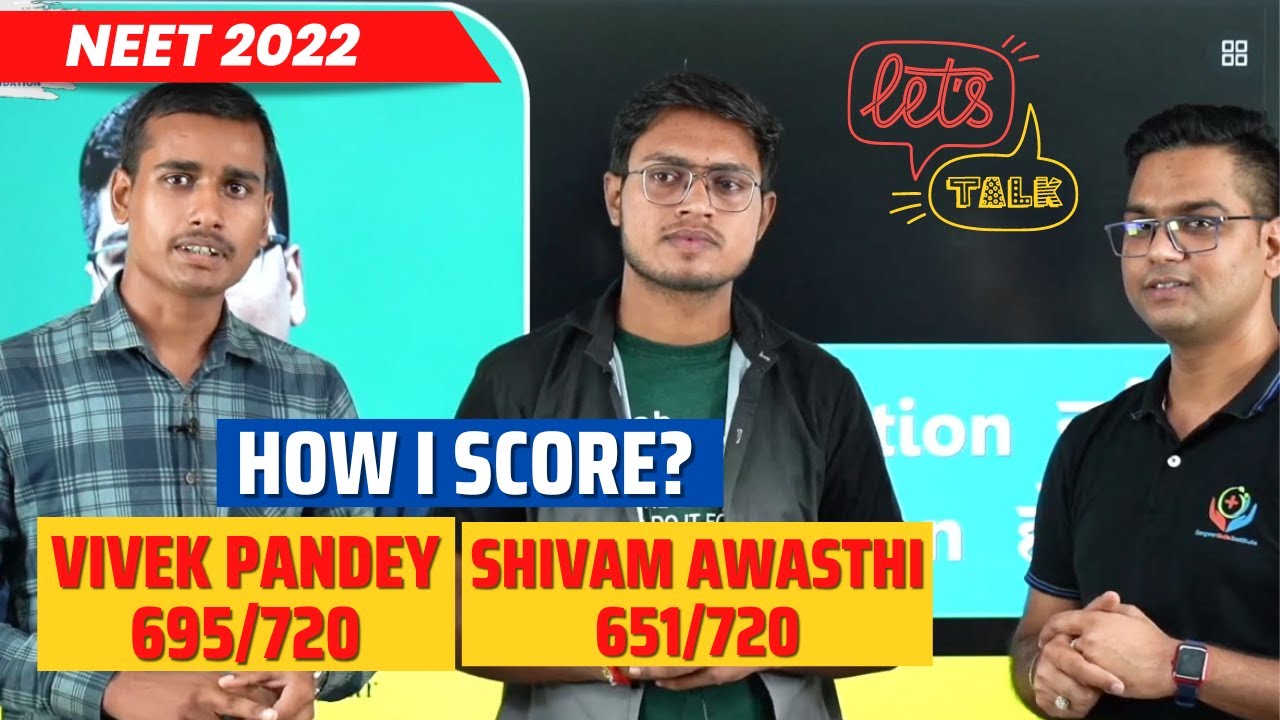 LET'S TALK NEET 2022 TOPPER VIVEK PANDEY & SHIVAM AWASTHI #gangwarerdr ... LET'S TALK NEET 2022 TOPPER VIVEK PANDEY & SHIVAM AWASTHI #gangwarerdr ...