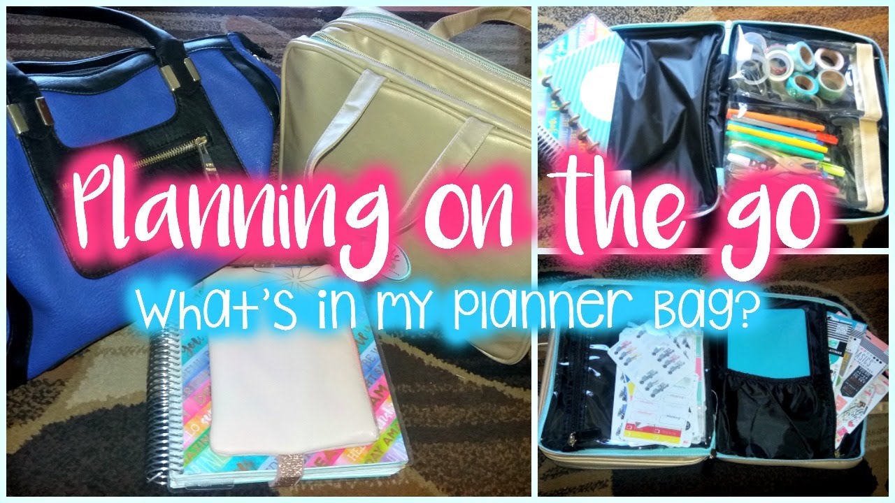 What's in my Planner Bag? Create 365 Planner Case - YouTube