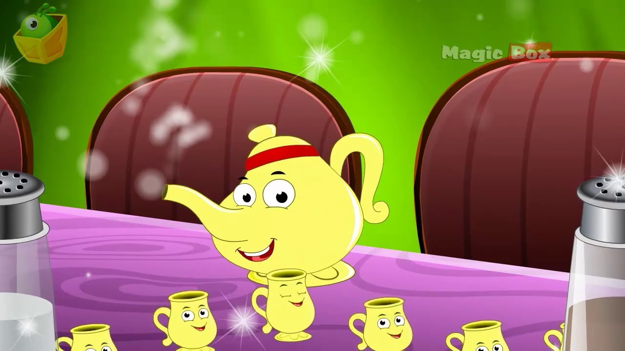 Tea Pot - English Nursery Rhymes - Cartoon And Animated Rhymes - YouTube