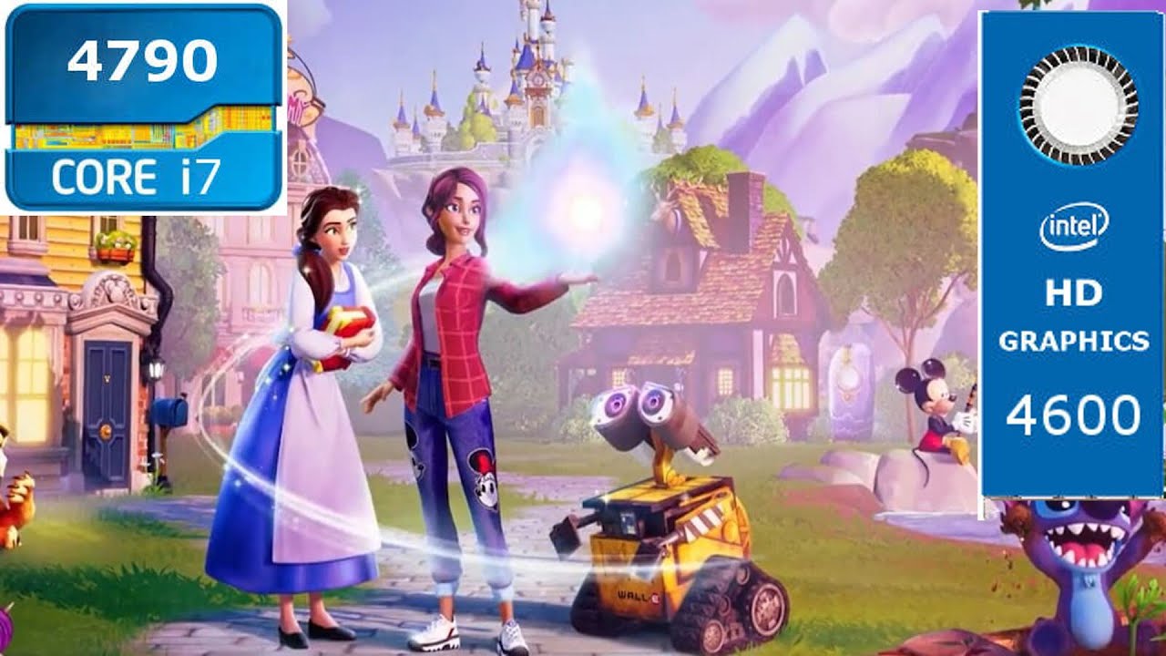 Disney Dreamlight Valley Intel HD 4600 (Low End Pc) - YouTube