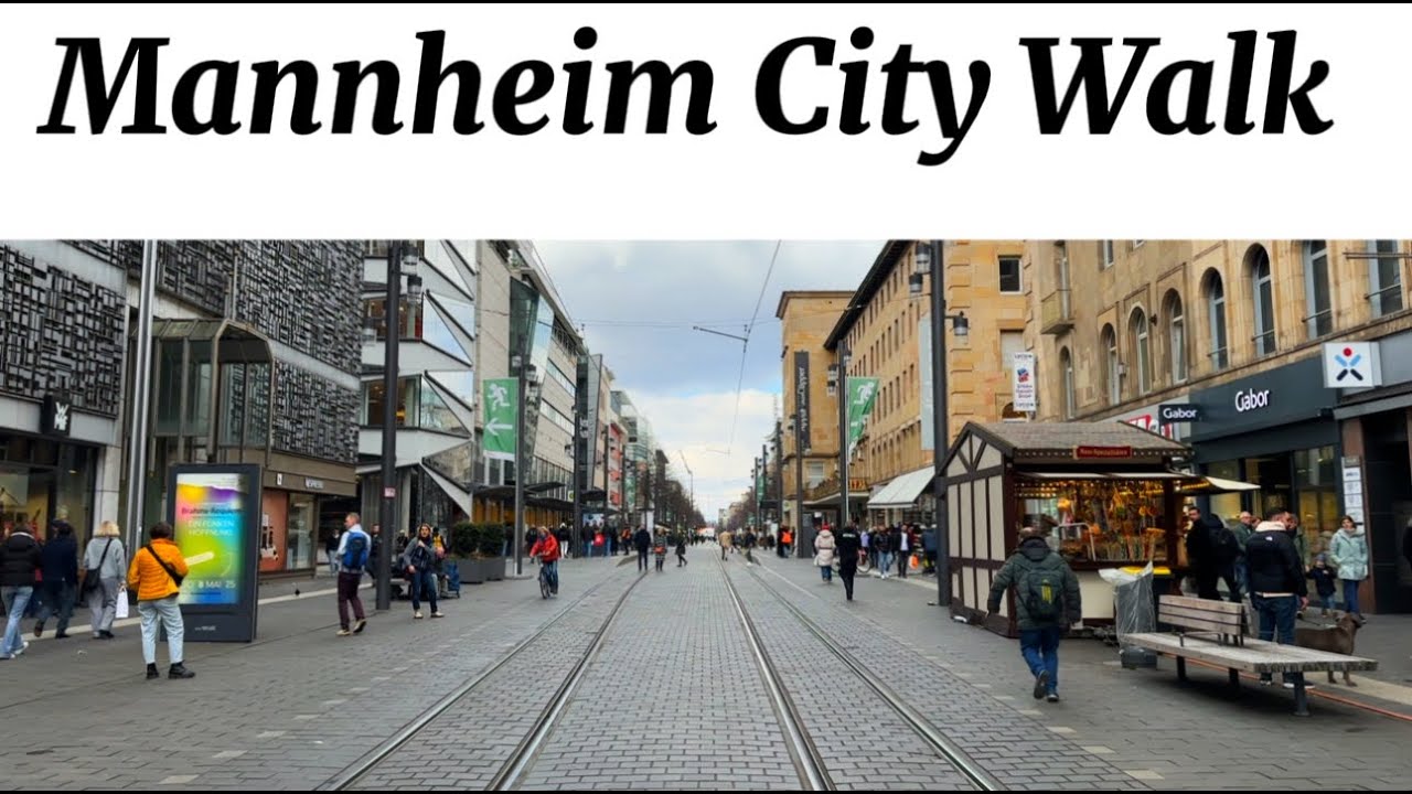 Exploring Mannheim: City Walk & Colorful Carnival Celebration! - YouTube