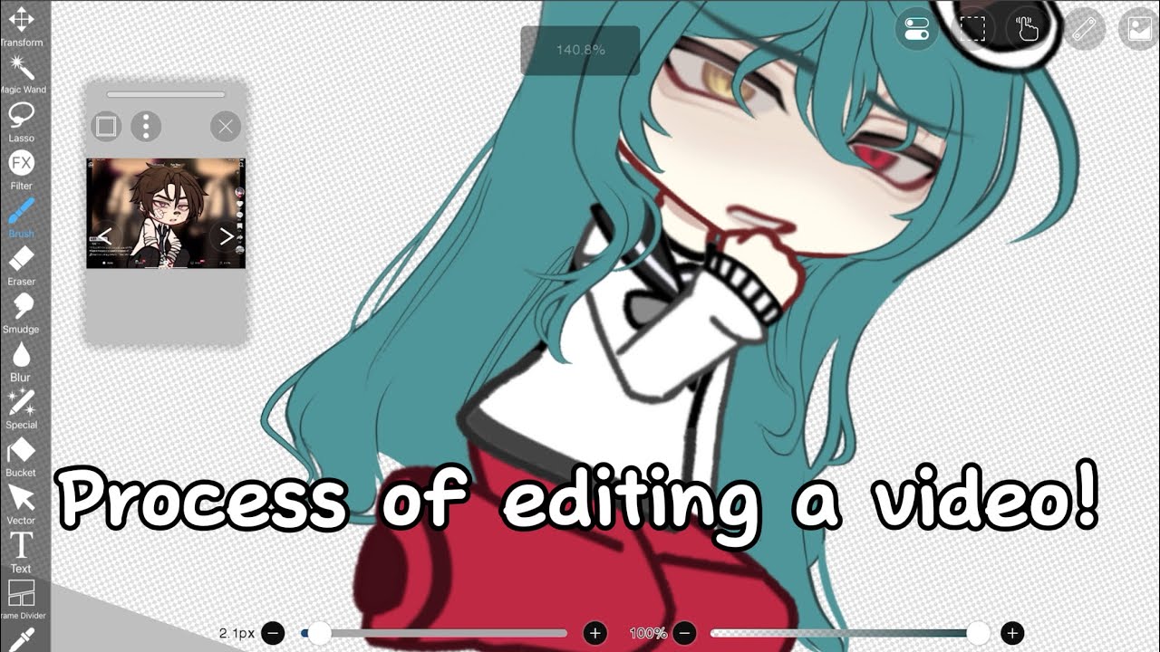 Process of editing a video! Pt.9 // gacha editing - YouTube