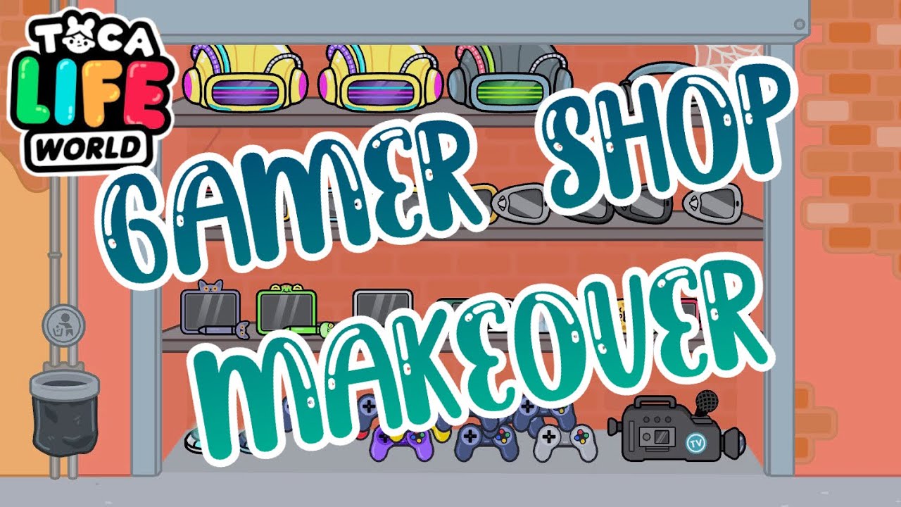 Turning Storage area into Electronic shop | Toca Boca Life World - YouTube