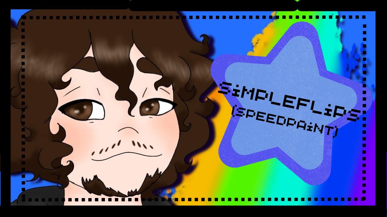 Simpleflips ⭐|| Speedpaint - YouTube