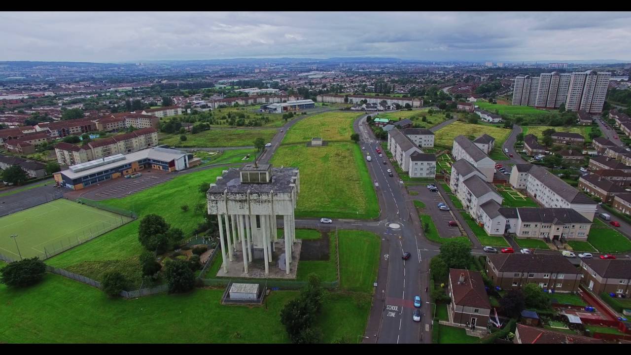 Cranhill Water Tower - YouTube