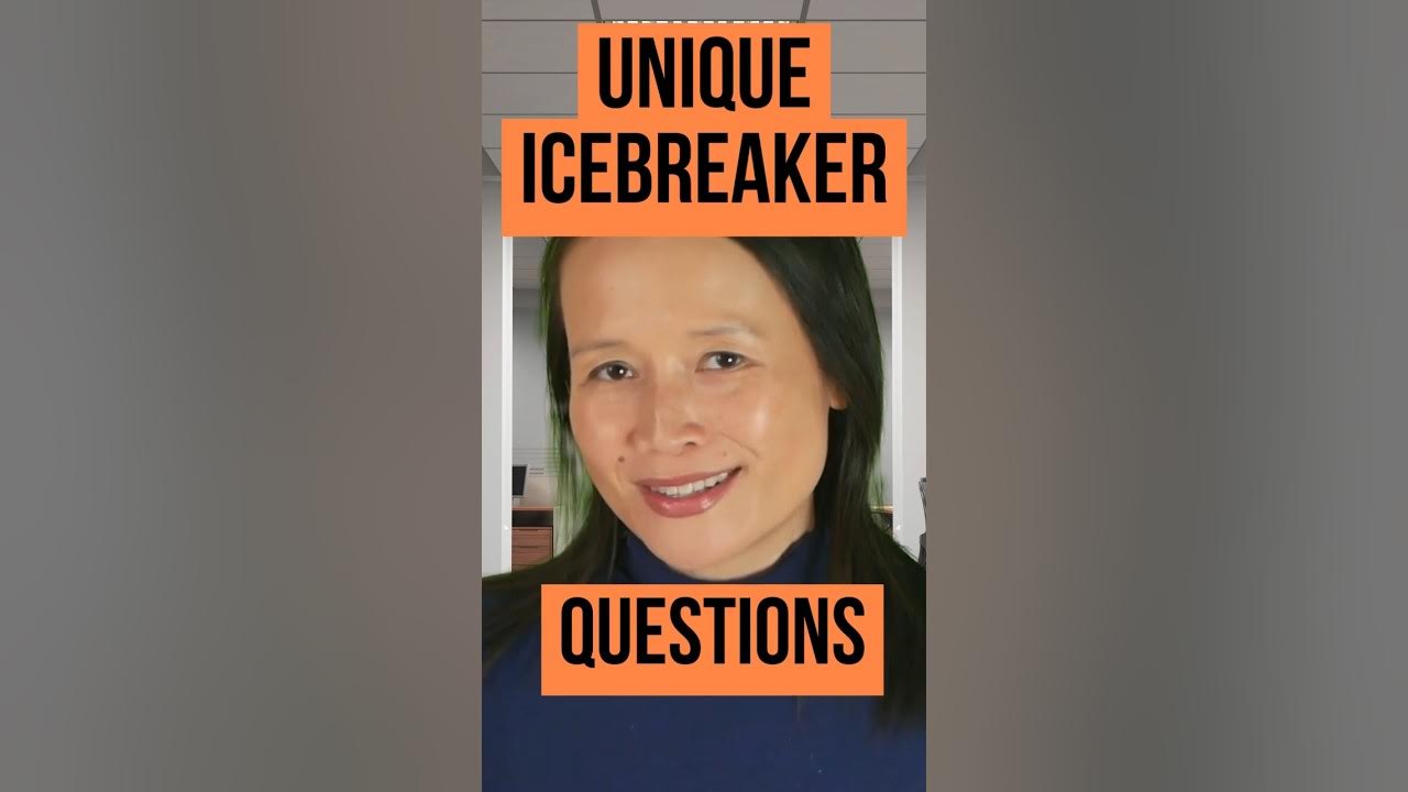 Use these unique icebreakers to spark up a conversation! - YouTube