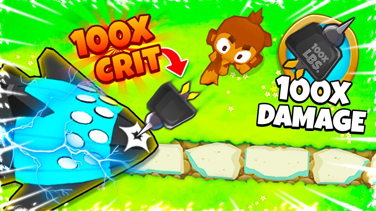 100x Damage vs ELITE Vortex (Modded BTD 6) - YouTube