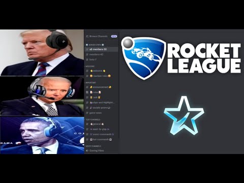 Presidents Play Rocket League Ranked - YouTube